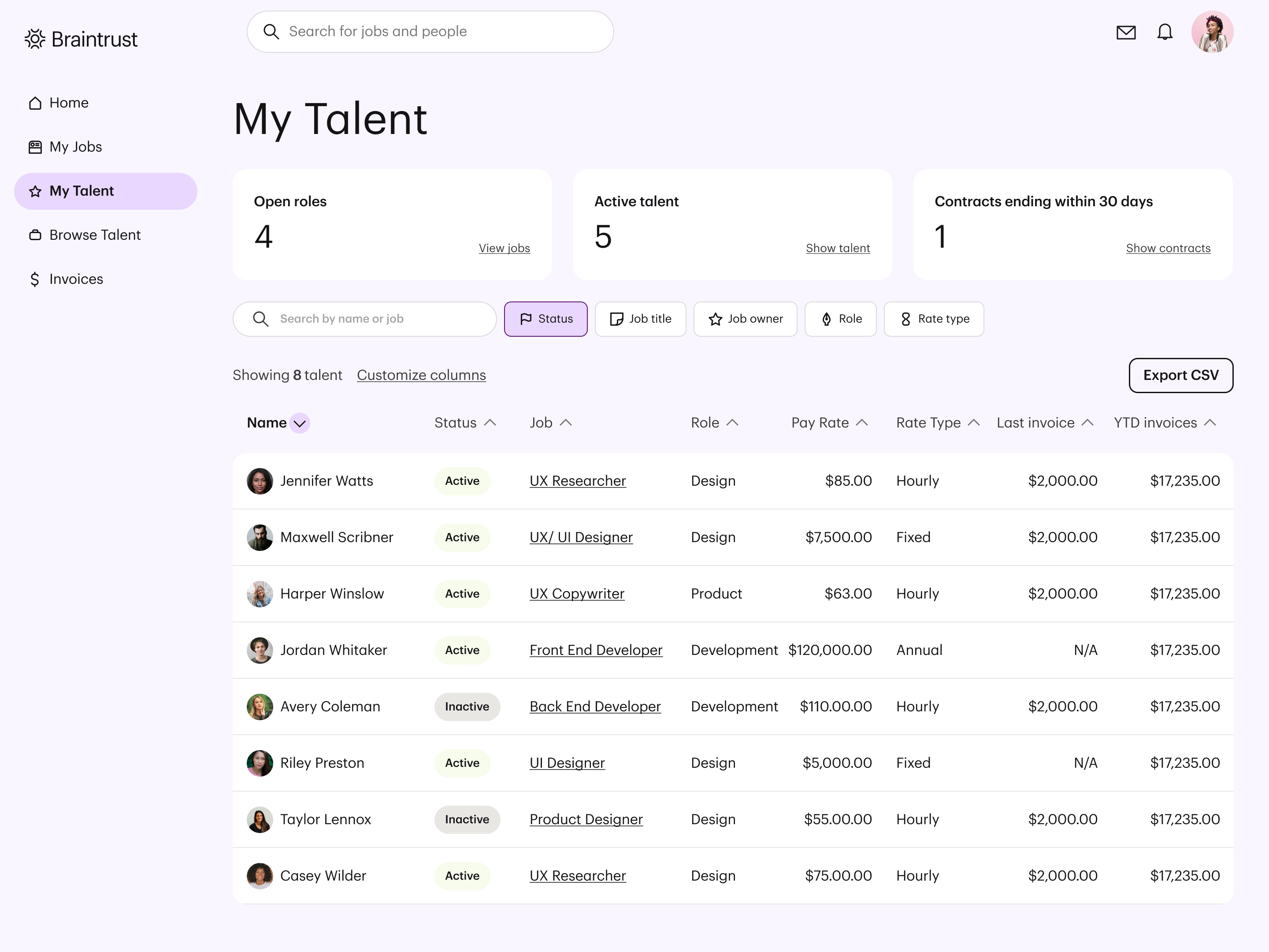 The New “My Talent” Page: Your Ultimate Tool for Effortless Talent ...