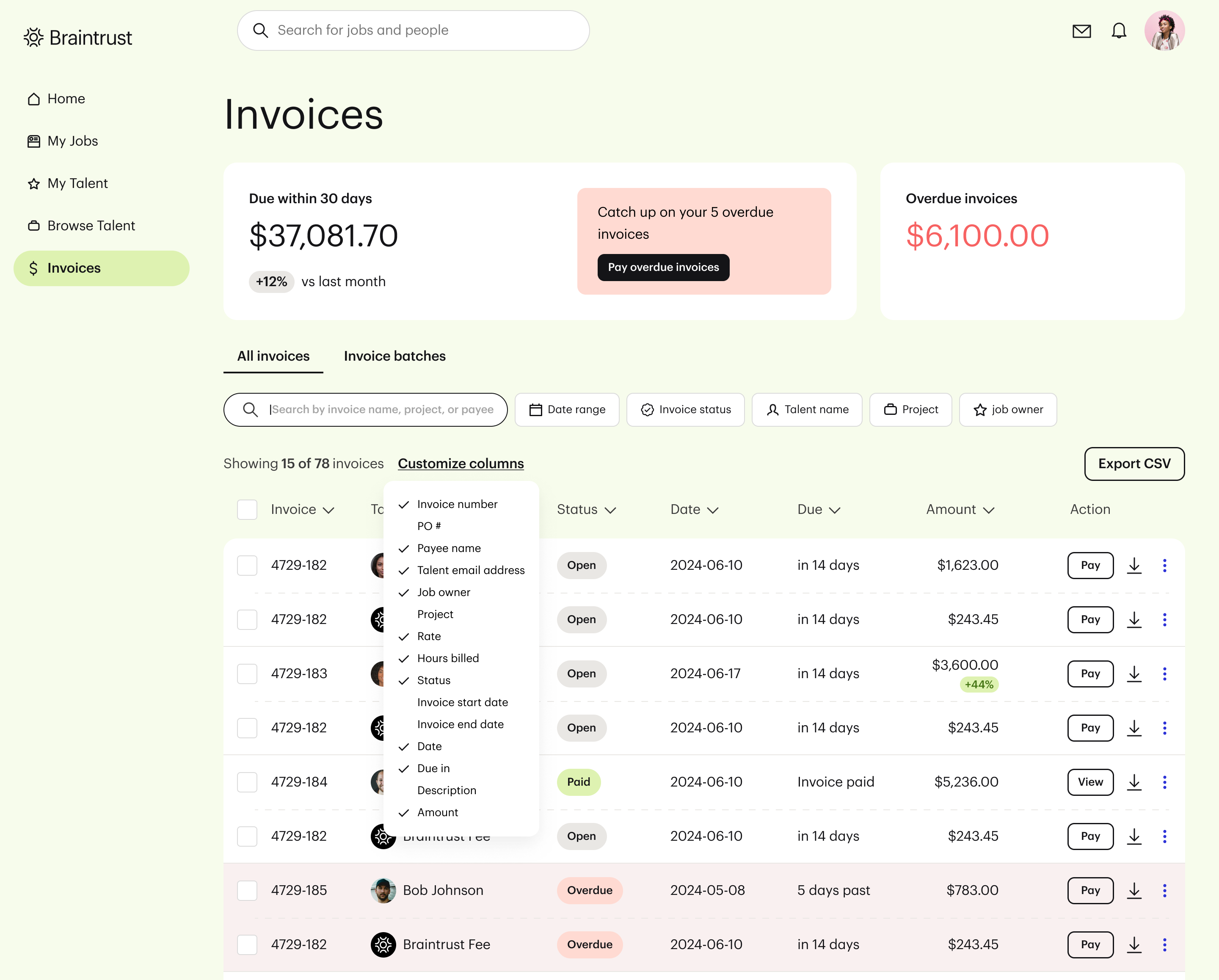 Maximize Efficiency with the Updated Invoices Page